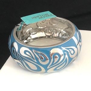 Spring Street | Jewelry | Spring Street Blue Enamel Bracelet Paisley ...